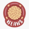 DOPASTICKER Beans Label Sticker, Phone Sticker Car Stickers, Birthday ...