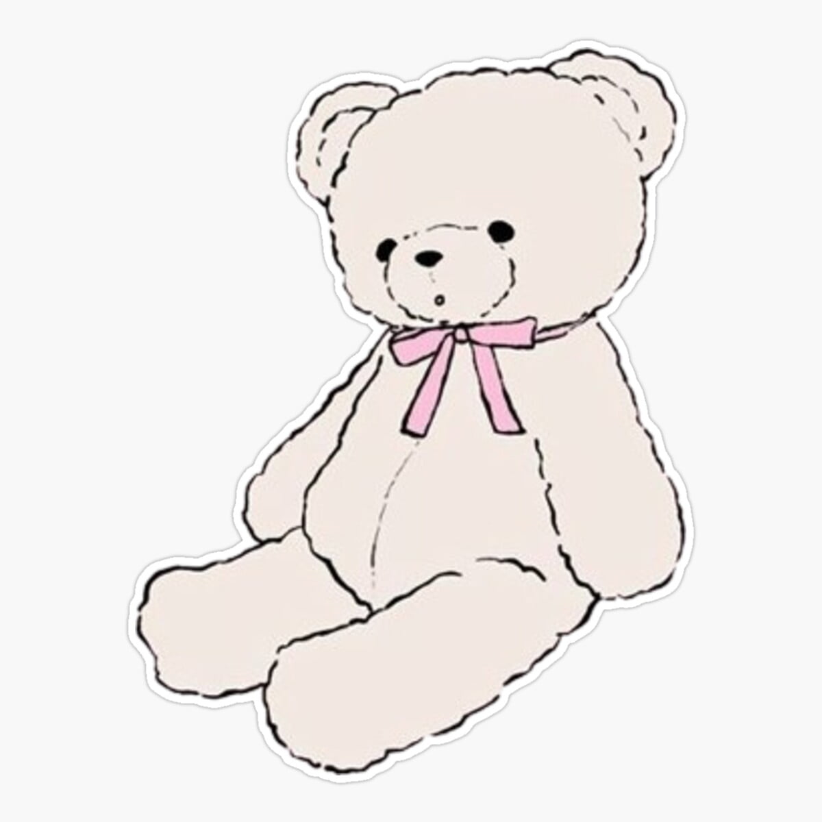 DOPASTICKER Bear Sticker, Phone Sticker Water Bottle Sticker Car ...