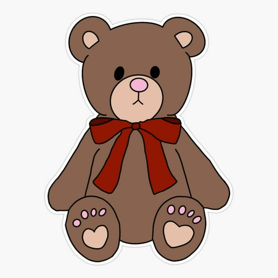 DOPASTICKER Bear Sticker, Phone Sticker Water Bottle Sticker Car ...