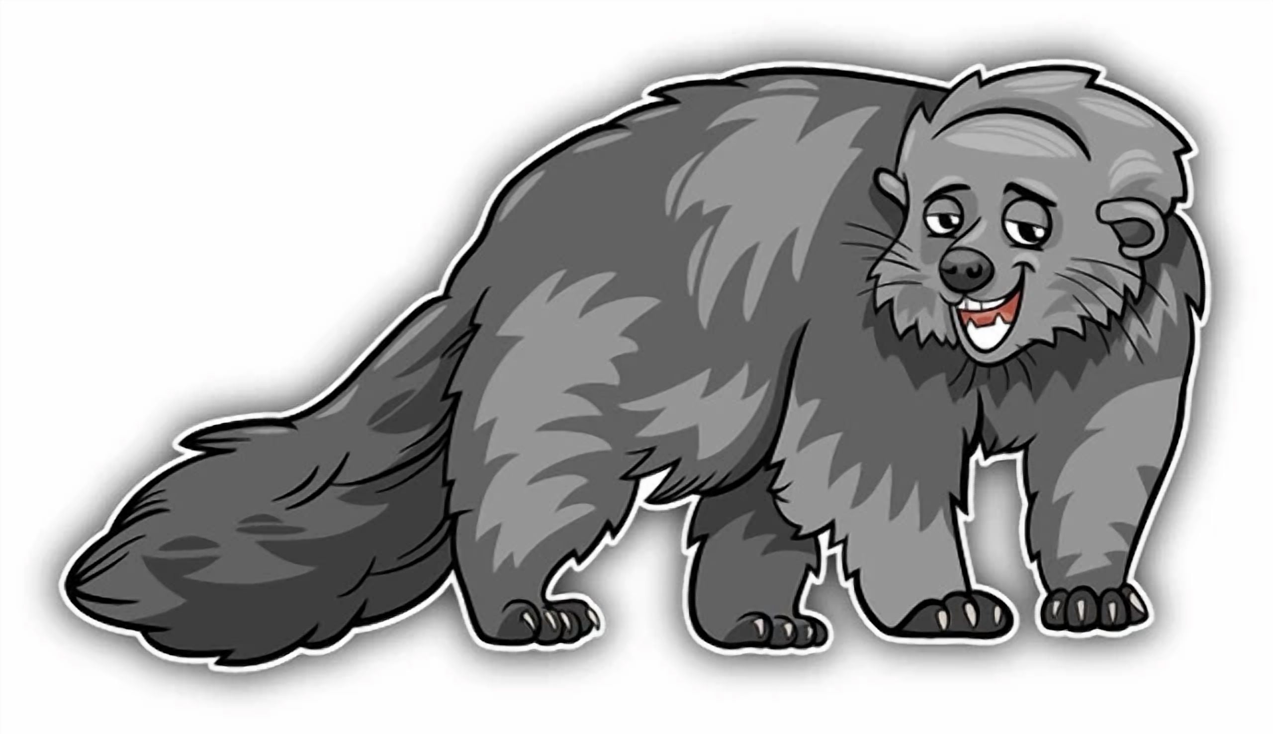DOPASTICKER Bearcat Wild Sticker Decal Phone Decal Water Bottle ...