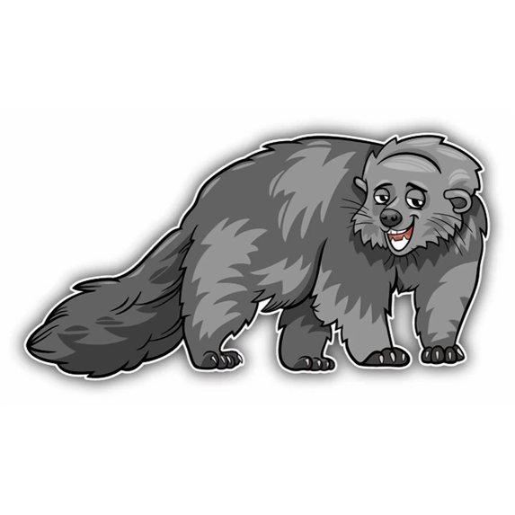 DOPASTICKER Bearcat Wild Sticker Decal Phone Decal Water Bottle ...