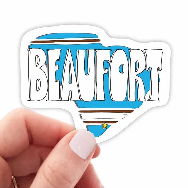 DOPASTICKER Beaufort Sticker, South Carolina Sc, Laptop Decal Phone ...