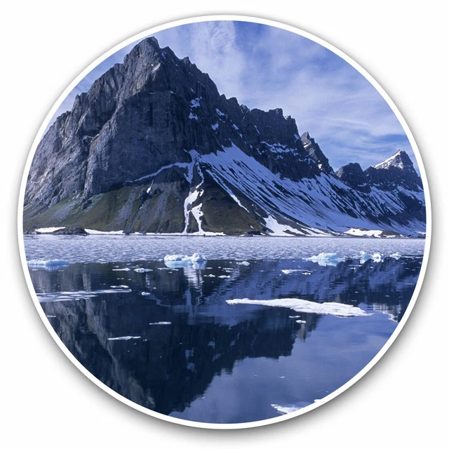 DOPASTICKER Beautiful Norwegian Lake Norway Cool Gift Decorative Laptop ...
