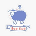 DOPASTICKER Bee Ewe, Phone Sticker, Latop Sticker, Lover Gift - Walmart.com