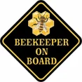 DOPASTICKER Beekeeper On Board Sticker Phone Sticker, Latop Sticker ...