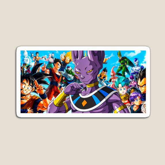 DOPASTICKER Beerus Decorative Laptop, Phone Stickers, Waterproof Decals ...