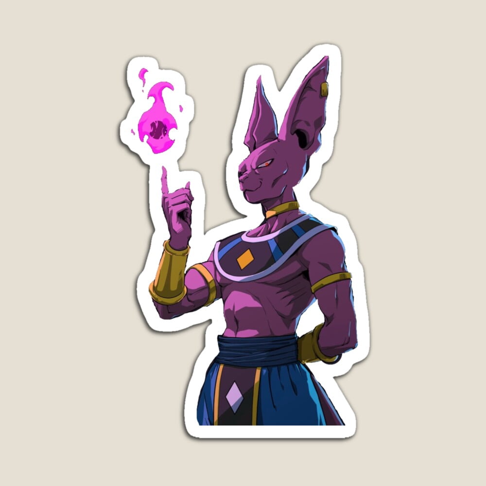 DOPASTICKER Beerus Decorative Laptop, Phone Stickers, Waterproof ...
