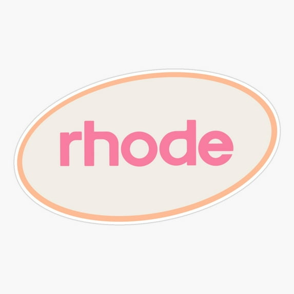 DOPASTICKER Beige Logo Sticker, Phone Sticker Water Bottle Sticker Car ...