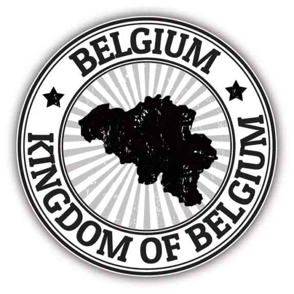 DOPASTICKER Belgium Map Grunge Rubber Stamp Sticker Decal Phone Decal ...