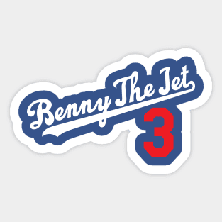 DOPASTICKER Benny The Jet Decorative Laptop, Phone Stickers, Waterproof ...