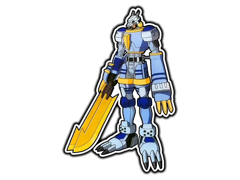 DOPASTICKER Beowolfmon Sticker Decal Phone Decal Water Bottle Stickers ...