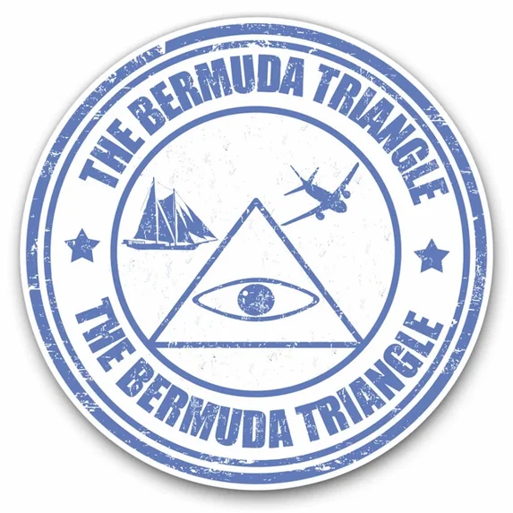 DOPASTICKER Bermuda Triangle Travel Cool Gift Decorative Laptop, Phone ...