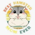 DOPASTICKER Best Hamster Mom Ever Sticker, Phone Sticker Car Sticker ...