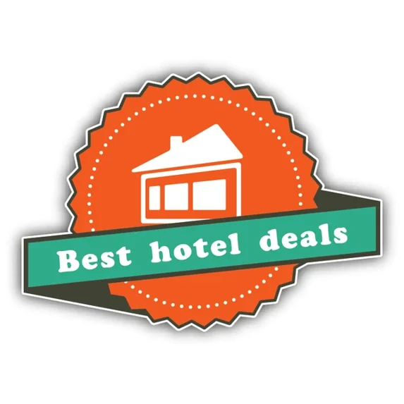 DOPASTICKER Best Hotel Deal Travel Label Sticker Decal Phone Decal ...