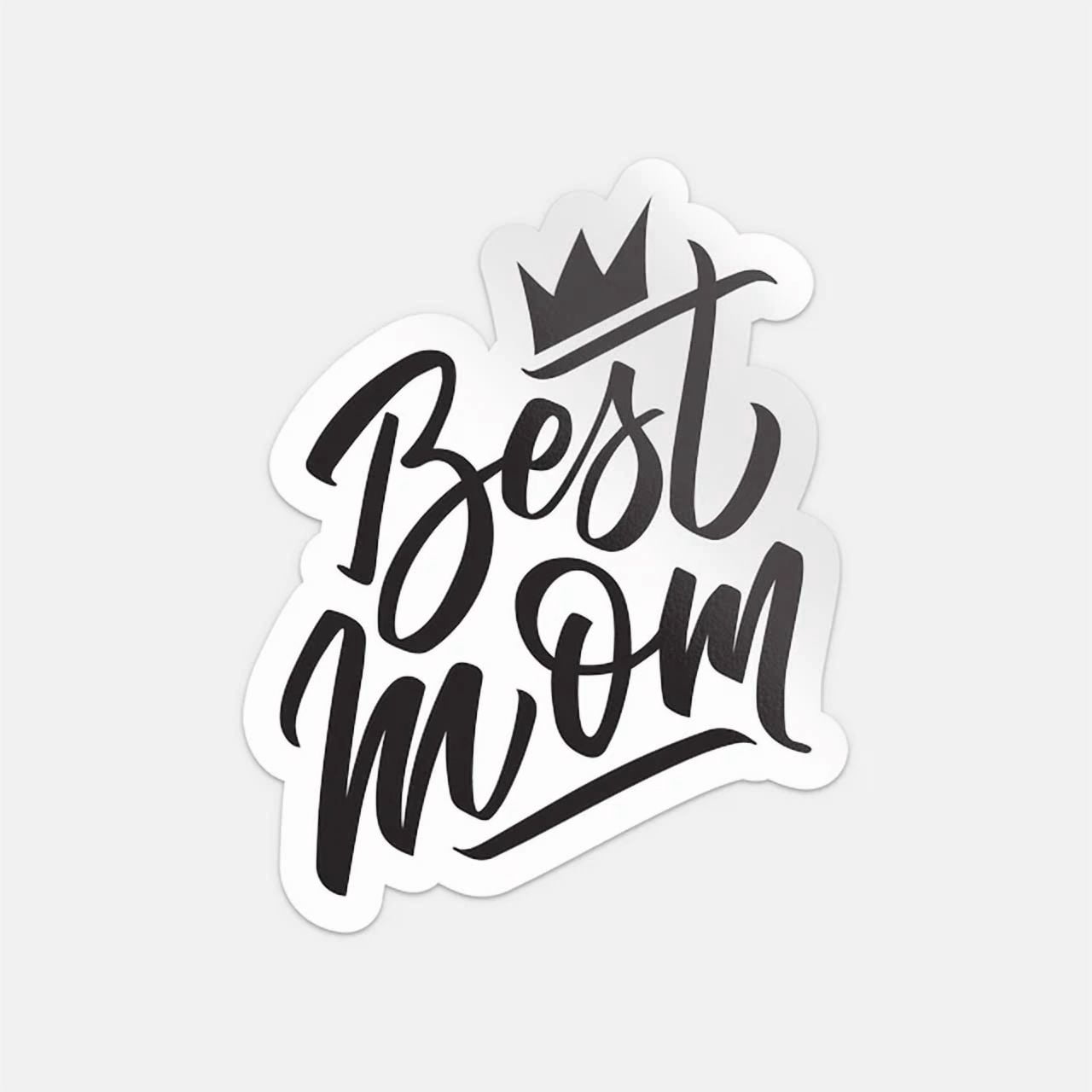DOPASTICKER Best Mom Sticker Decal Phone Decal Water Bottle Stickers ...