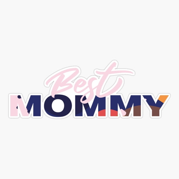 DOPASTICKER Best Mommy Quote Sticker, Phone Sticker Car Stickers ...