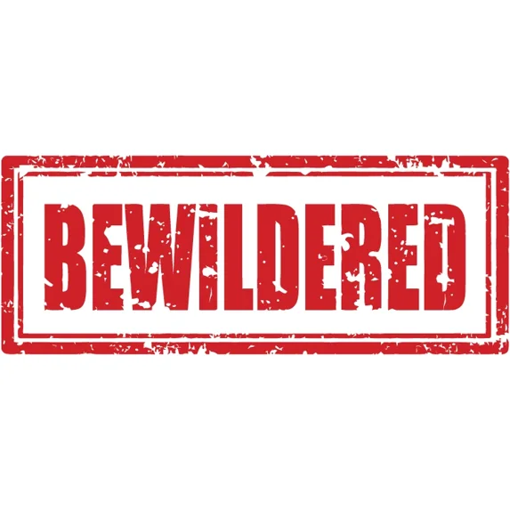 DOPASTICKER Bewildered Red Car Bumper Sticker Decal Gift You ...