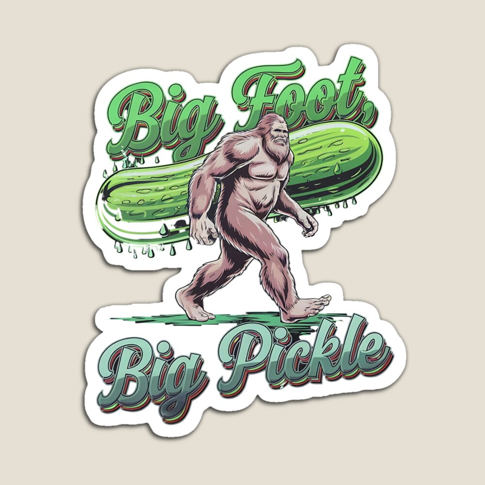 DOPASTICKER Big Foot Pickle - Pickle Power - Dill Pickle Squad - Pickle This - Pickle Me This ...
