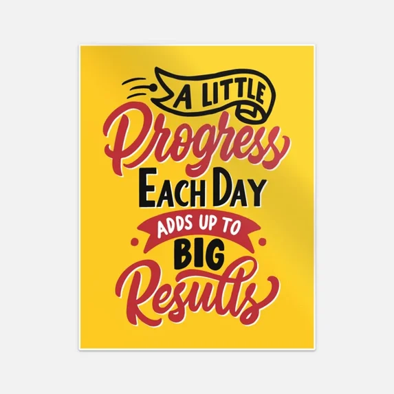 DOPASTICKER Big Results Sticker Decal Phone Decal Water Bottle Stickers ...