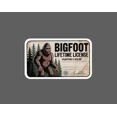 DOPASTICKER Bigfoot Hunting License Sticker Phone Sticker, Latop ...