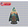 DOPASTICKER Bigfoot Sasquatch Arrowhead Sticker Phone Sticker, Latop ...