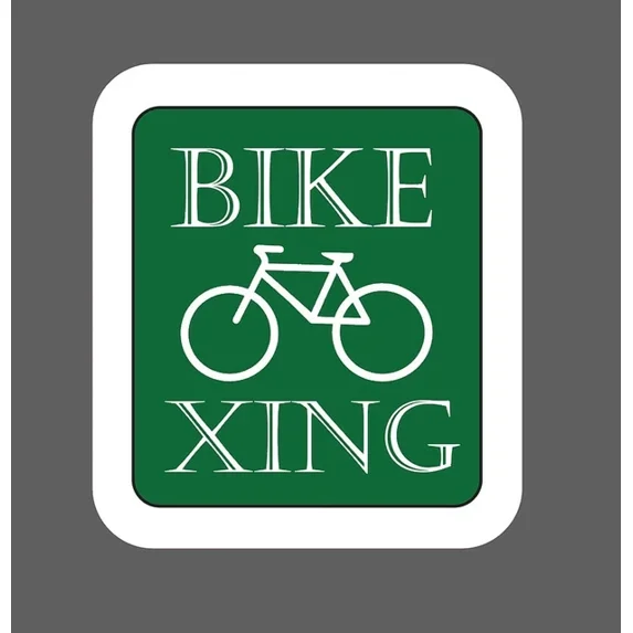 DOPASTICKER Bik.E Crossing Sticker Xing Travel Workout Sticker Phone ...