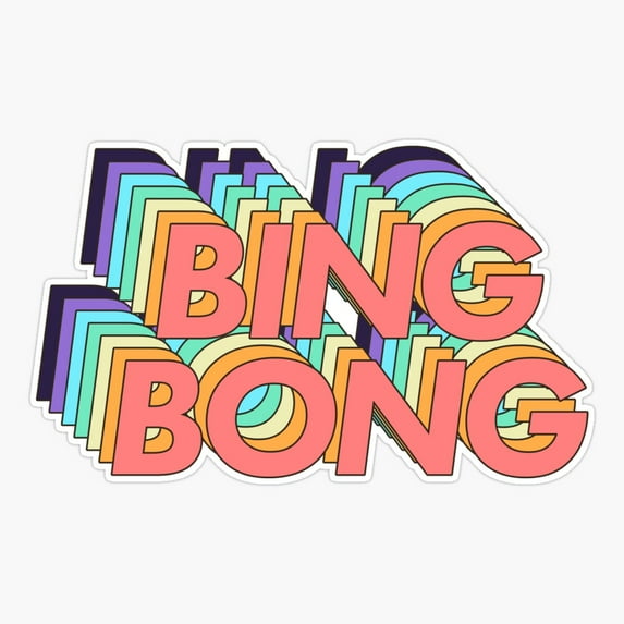 DOPASTICKER Bing Bong Sticker, Phone Sticker Water Bottle Sticker Car ...