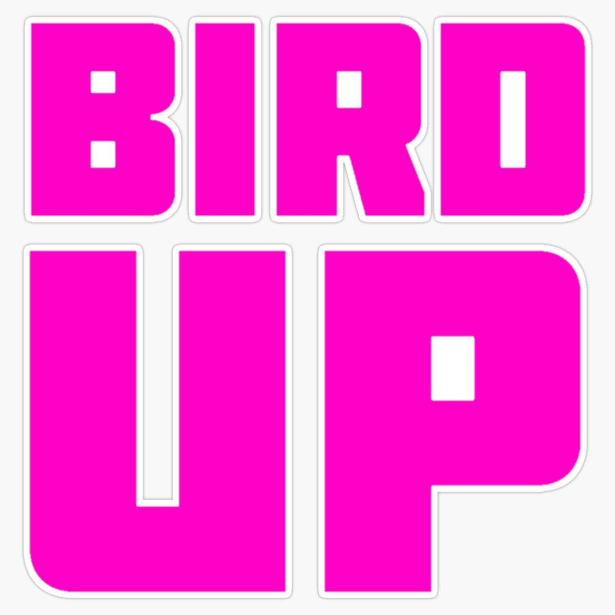 DOPASTICKER #Birdup (From The Stickeric Andre Show) Sticker, Phone ...