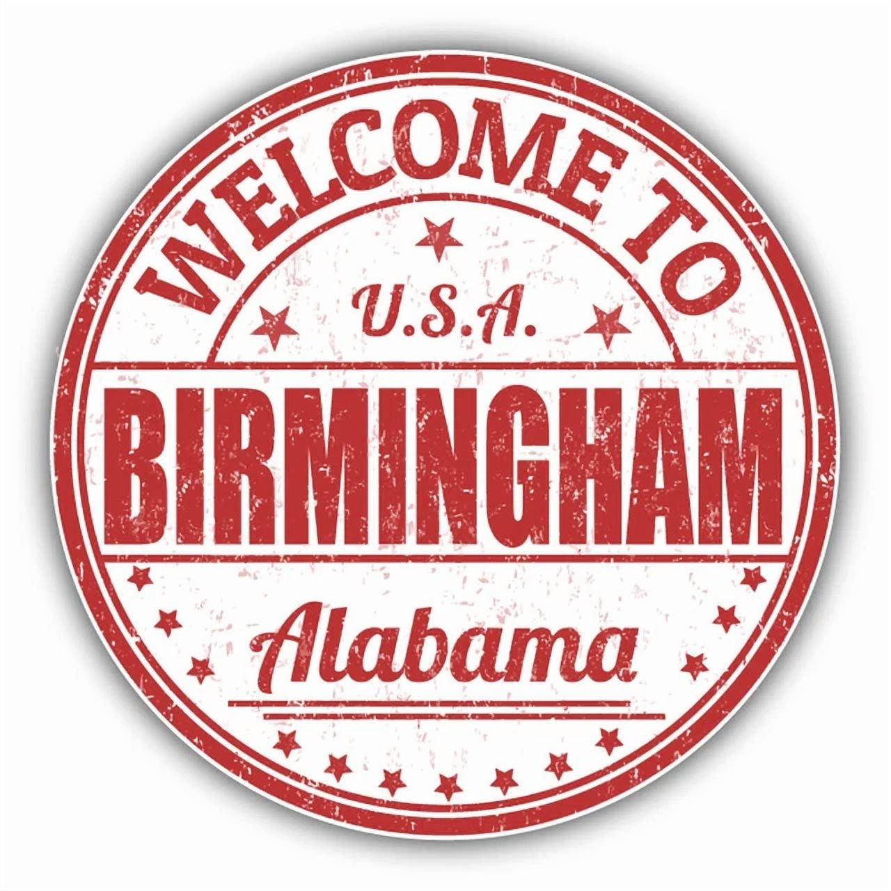 DOPASTICKER Birmingham City Usa Grunge Welcome Sticker Decal Phone ...