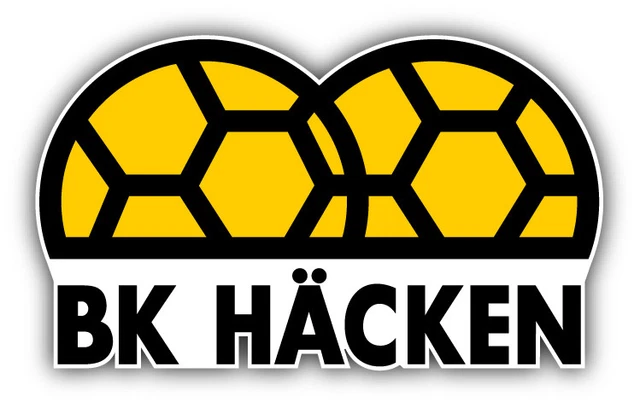 DOPASTICKER Bk Hacken Sweden Soccer Football Car Sticker Decal Phone ...