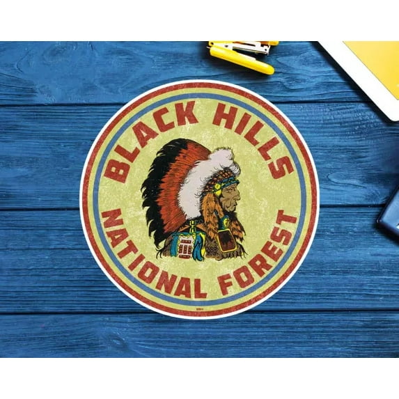 DOPASTICKER Black Hills National Forest Sticker South Dakota, Phone ...