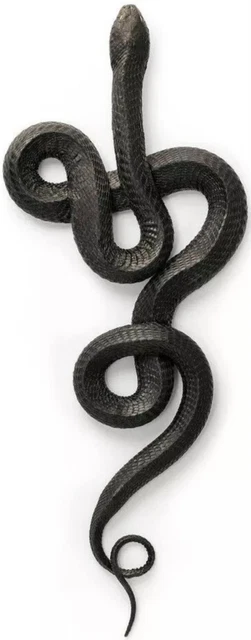 DOPASTICKER Black Snake Sticker Reptile Scales Slither Coil Goth Punk ...