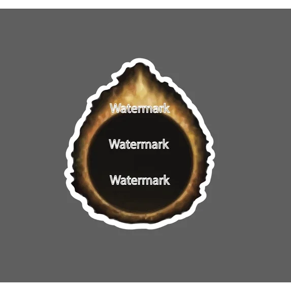 DOPASTICKER Black Spot Sticker Fire Galaxy Sticker Phone Sticker, Latop ...