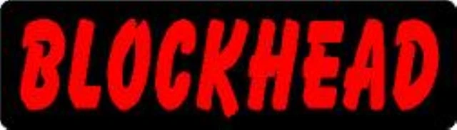 DOPASTICKER Blockhead Sticker N Phone Decal Water Bottle Stickers, Cars ...