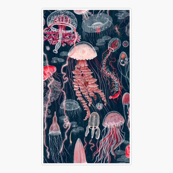 DOPASTICKER Bloom, Candy Floss Midnight Sticker, Phone Sticker Car ...
