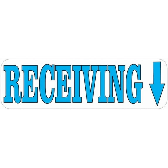 DOPASTICKER Blue Down Arrow Receiving Sticker Phone Sticker, Latop ...