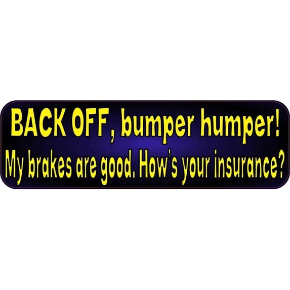 DOPASTICKER Blue Fade Off Humper Sticker Car Sticker Phone Sticker ...