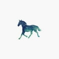 DOPASTICKER Blue Horse Spirit Animal Sticker Phone Sticker, Latop ...