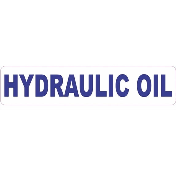 DOPASTICKER Blue Hydraulic Oil Sticker Phone Sticker, Latop Sticker ...