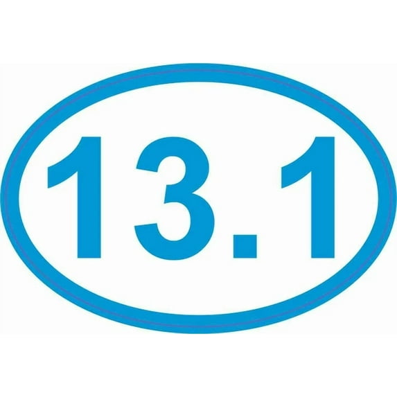 DOPASTICKER Blue Marathon 131 Running Run Sticker Phone Sticker, Latop ...