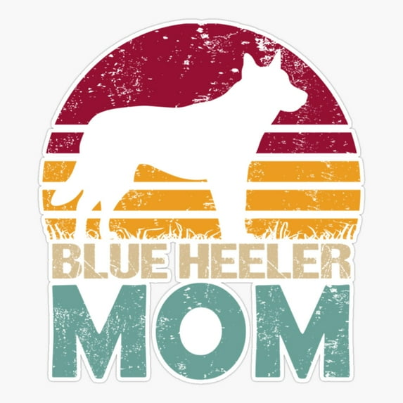 DOPASTICKER Blue Mom Sticker, Phone Sticker Water Bottle Sticker Car ...