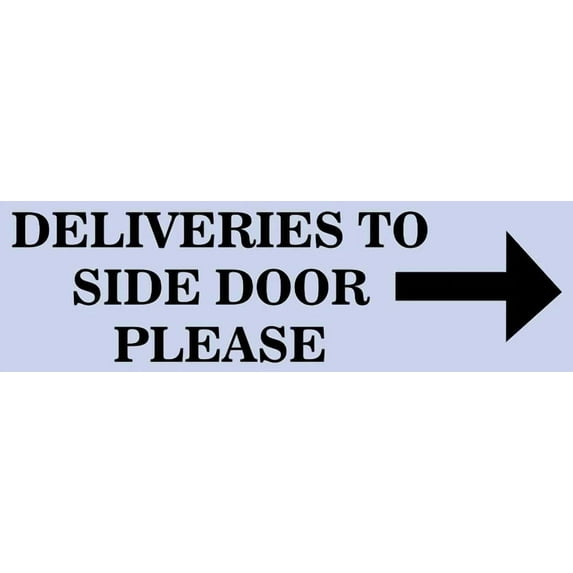 DOPASTICKER Blue Right Caps Deliveries To Side Door Sticker Phone ...