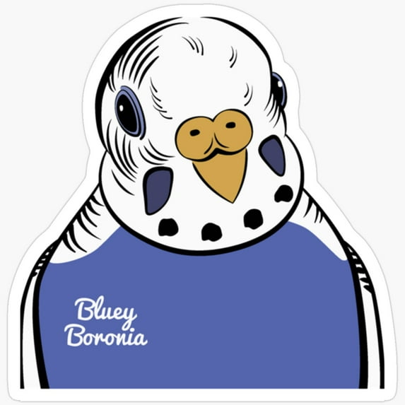 DOPASTICKER Bluey Boronia My Favorite Sticker Waterproof Sticker For ...