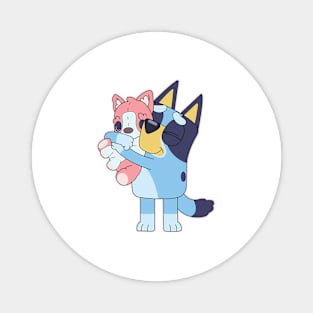 DOPASTICKER Bluey Puppy Decorative Laptop, Phone Stickers, Waterproof ...