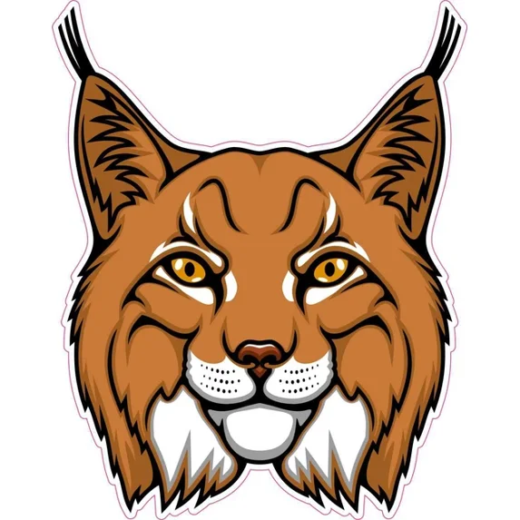 DOPASTICKER Bobcat Sticker Phone Sticker, Latop Sticker, Lover Gift ...
