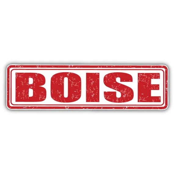 DOPASTICKER Boise City Usa Sticker Decal Phone Decal Water Bottle ...