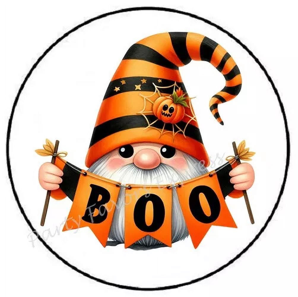 DOPASTICKER Boo Gnome Hallo.Ween Stickers Favors Gift You - Decorate ...