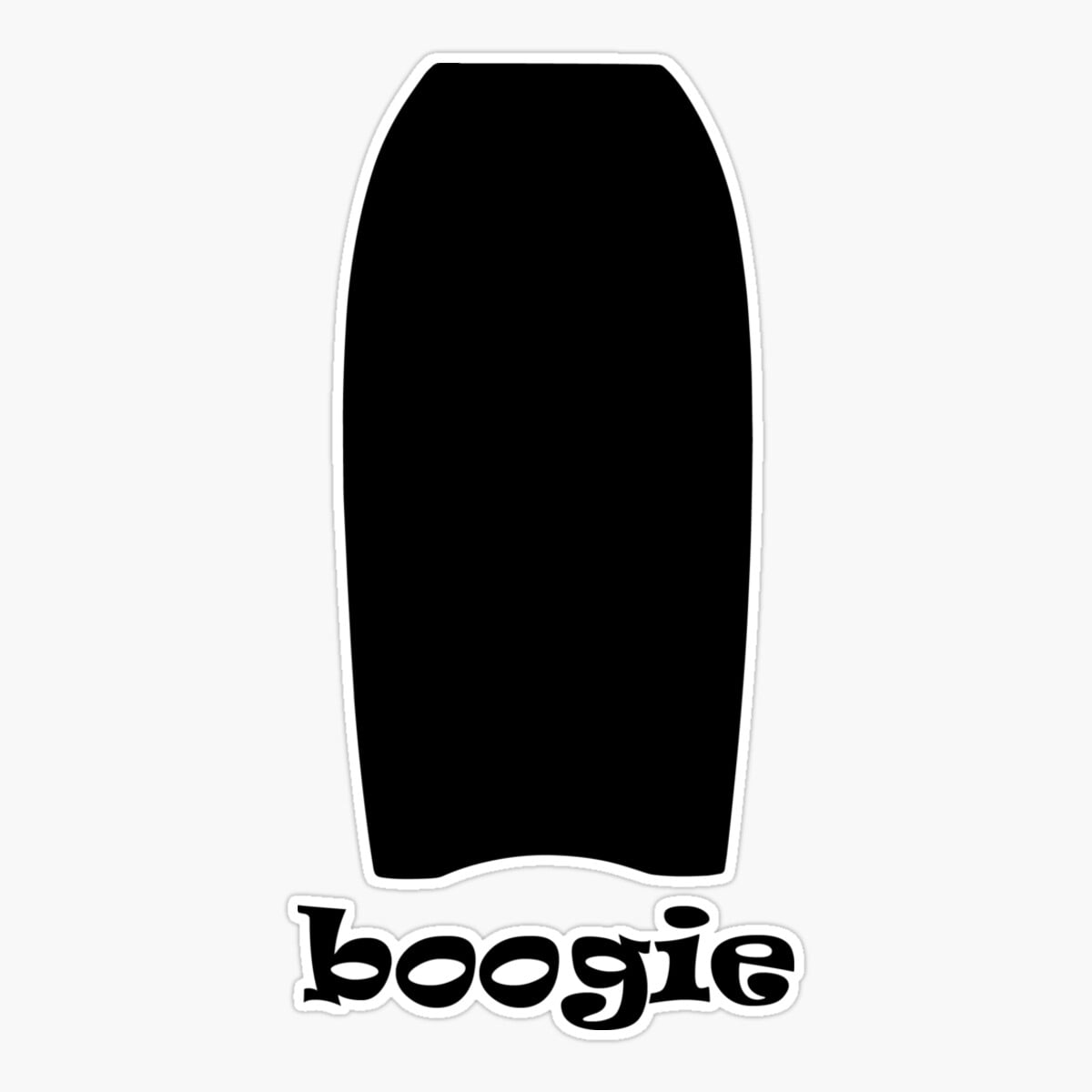 DOPASTICKER Boogie Board Bodyboarding Sticker, Phone Sticker Car ...