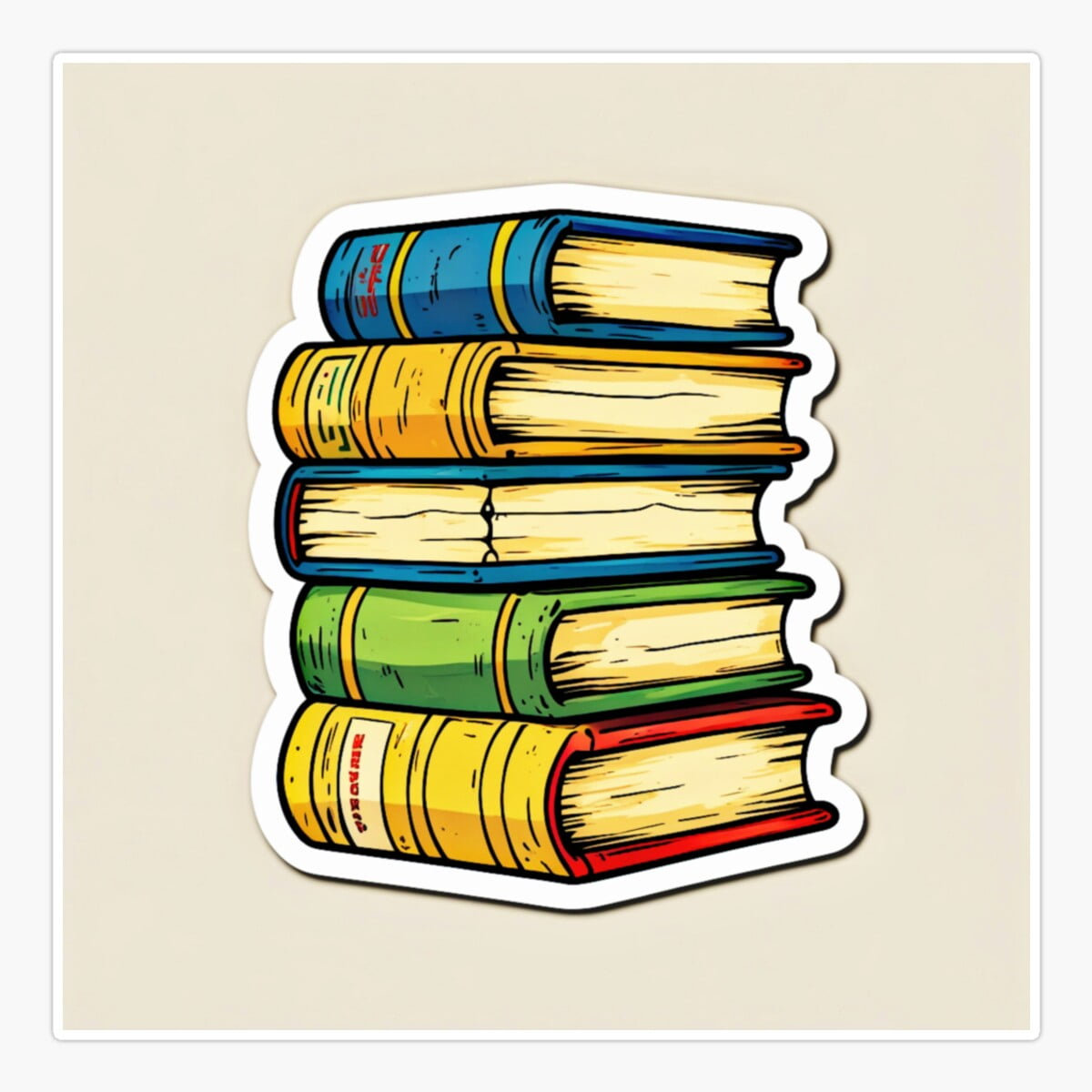 DOPASTICKER Book 3 Sticker, Phone Sticker Car Stickers, Birthday Gift ...