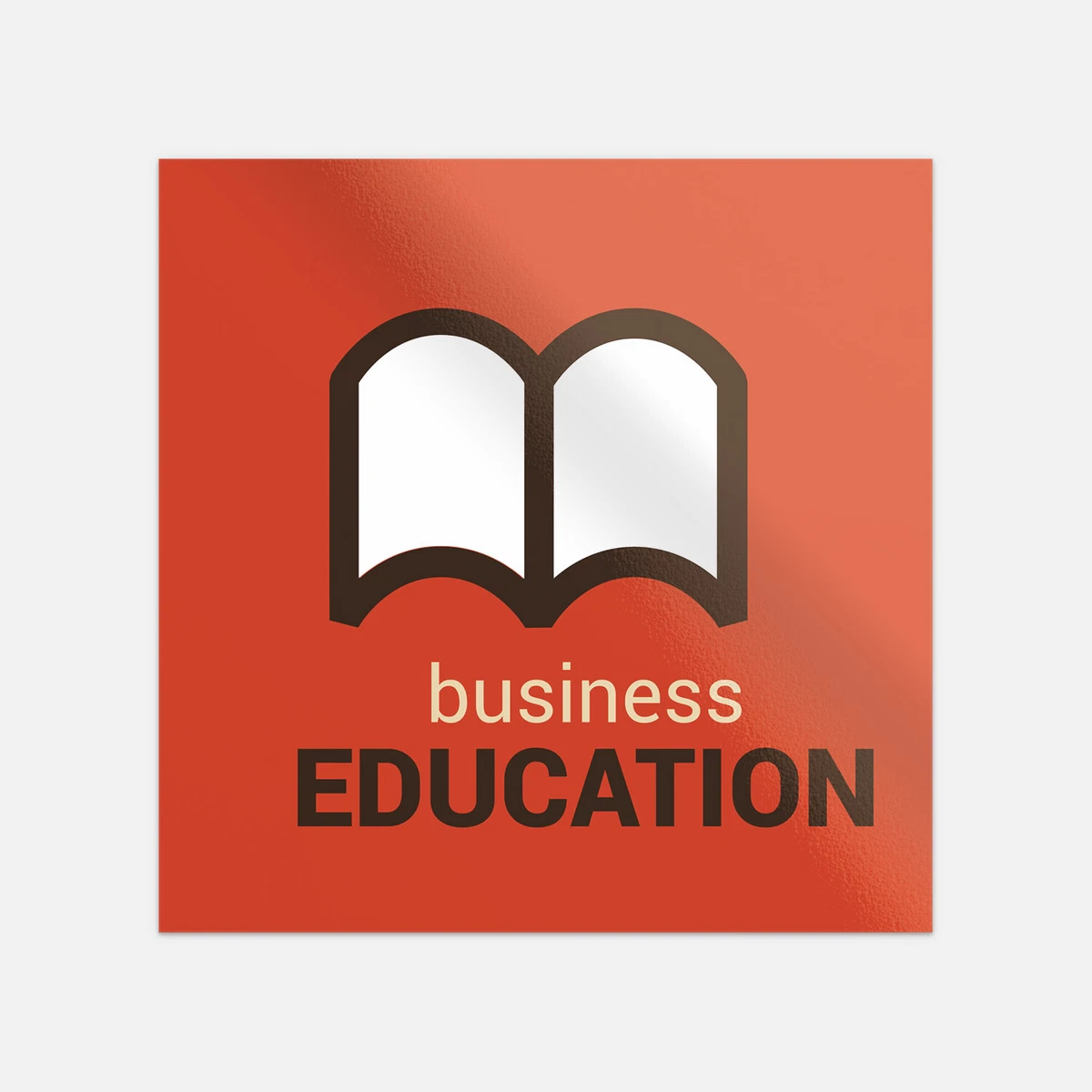 DOPASTICKER Book Business Education Sticker Decal Waterproof Sticker ...